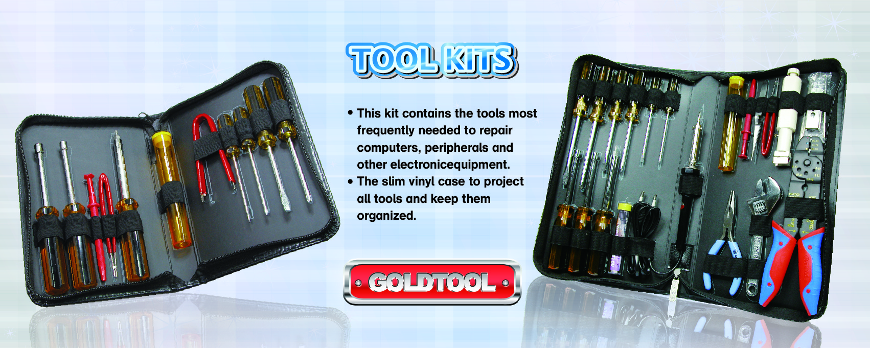 GOLDTOOL / 金匠工具 - [ GTK-012 ] 12 PIECE PC Tool Kit
